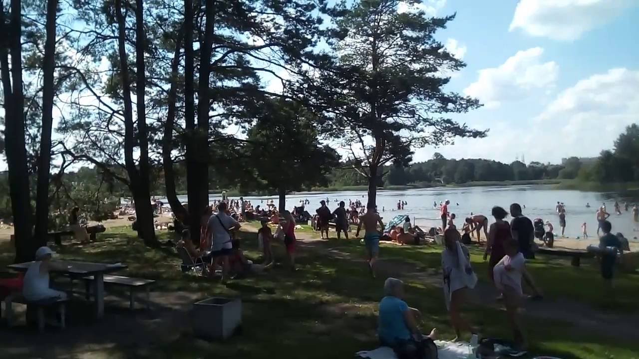 Salotės ežeras. August 5th 2016 - YouTube