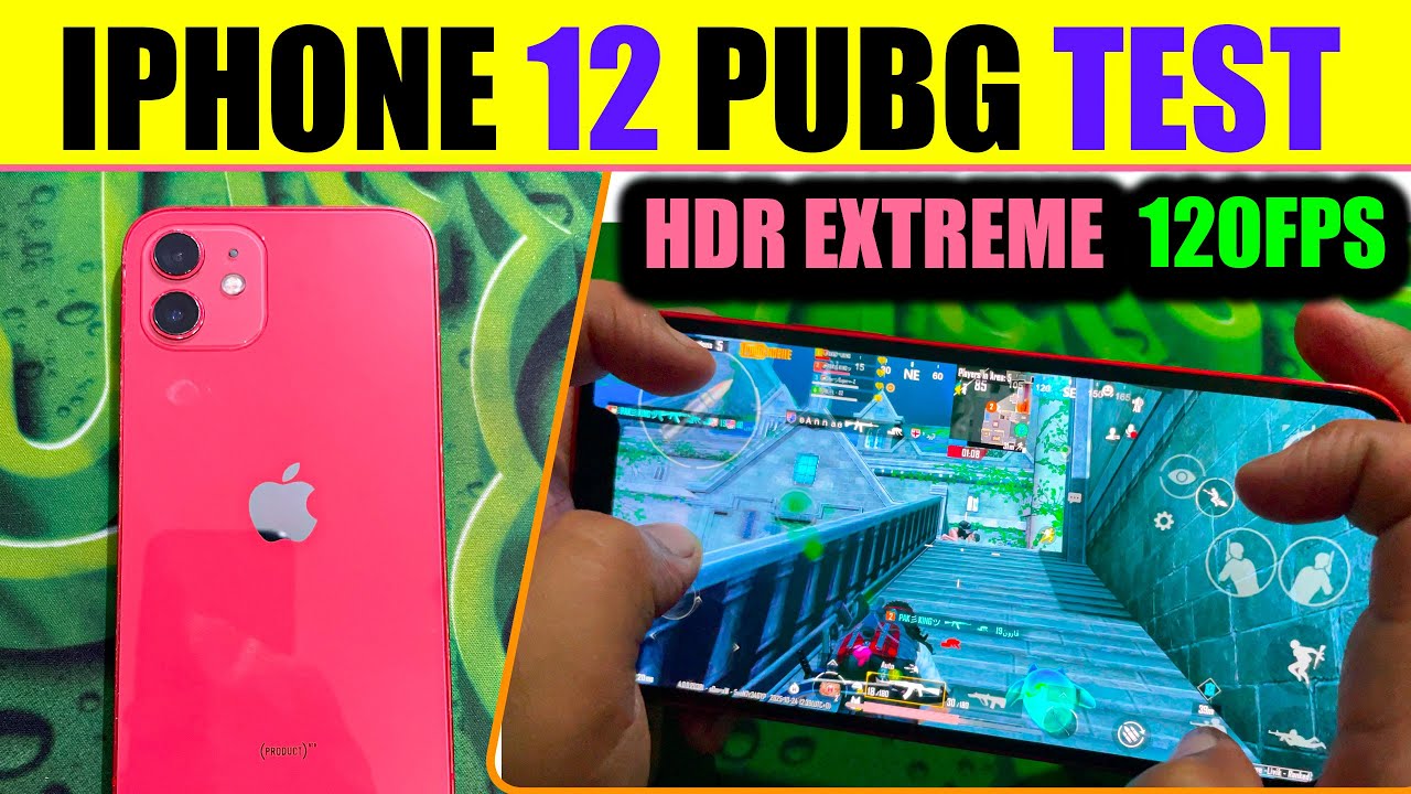 iPhone 12 Pubg Test 90Fps 😨 Pubg Mobile Reviews - YouTube