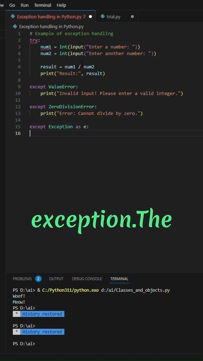 13 Mastering Exception Handling In Python Error Free Code Execution