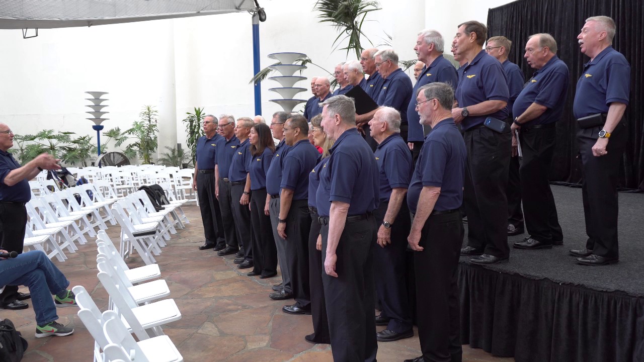 Naval Air Training Command Choir San Diego May 15,2017 - YouTube