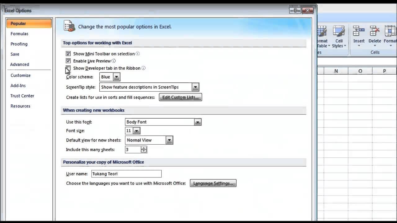 VBA Excel Dasar 1 - Mengenal VBA Excel - YouTube