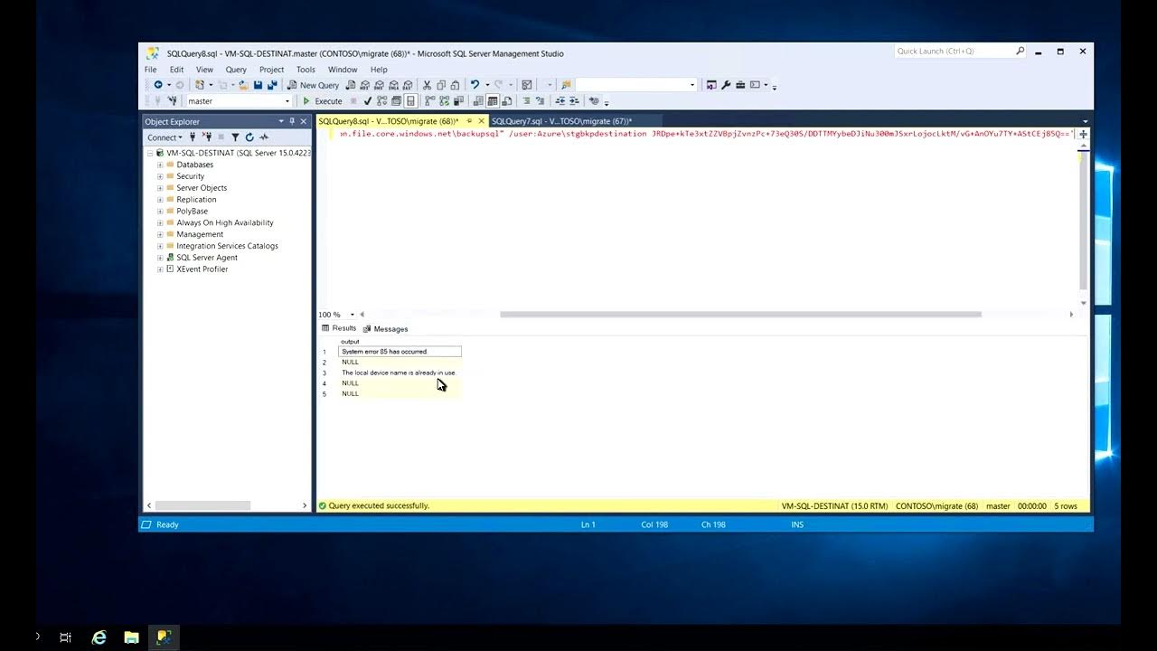 Cloudsquad # - Mapeando File Share no SQL Server - YouTube