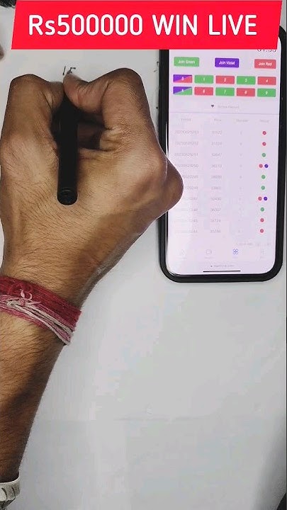 ₹500000 Won Live || Best Colour Prediction Trick || Mantri Mall / LuluMall Tricks || - YouTube