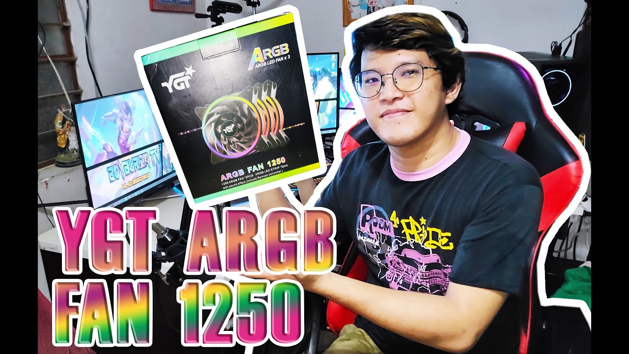 YGT ARGB FAN Installation Features and Review - YouTube