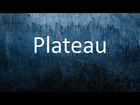 Pronunciation, meaning and usage of the word "Plateau". (in Hindi and ...