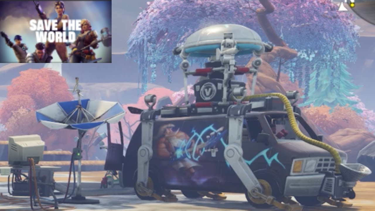 Defending Lars Van In Save The World - Fortnite - YouTube