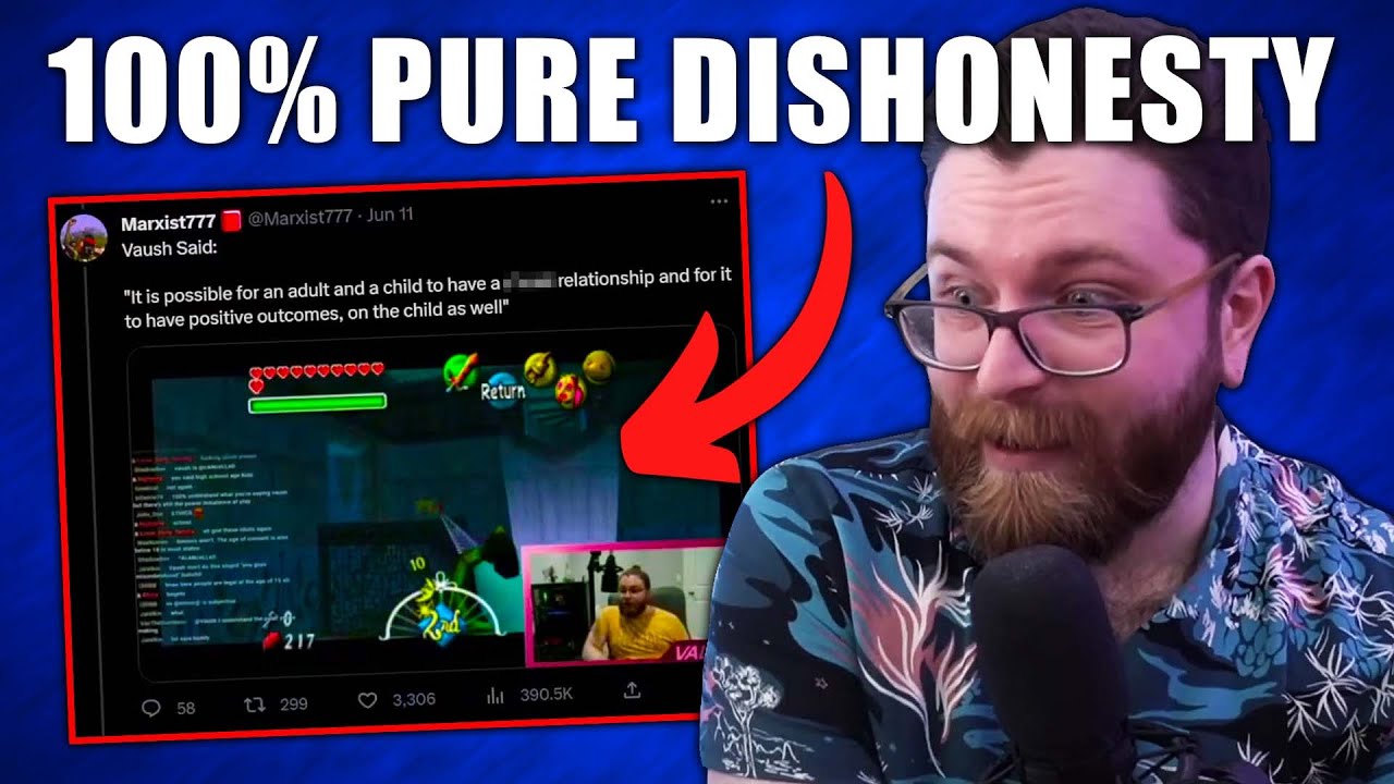 Vaush Debunks Disgusting Hit Piece That Clipped Him Out Of Context ...