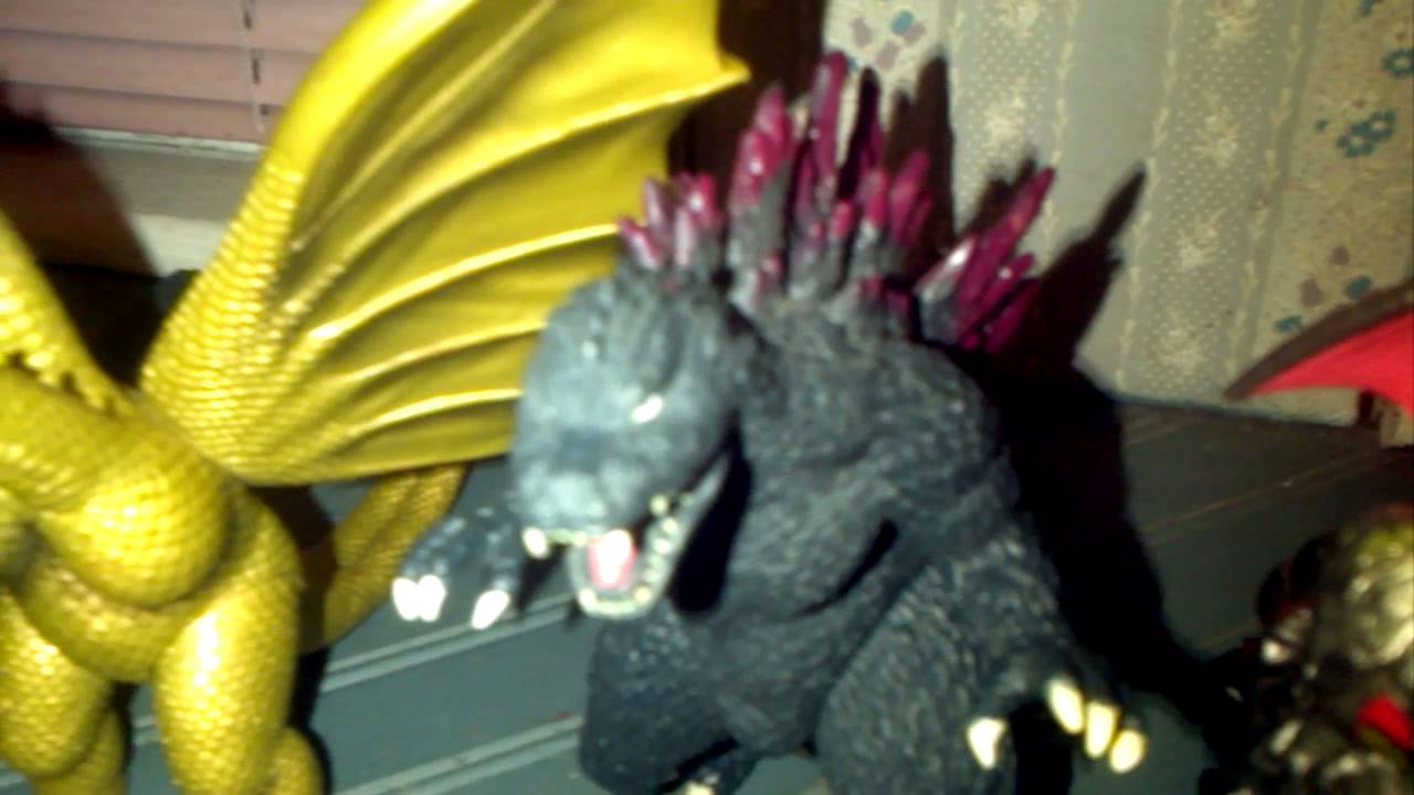 My Godzilla toy collection - YouTube