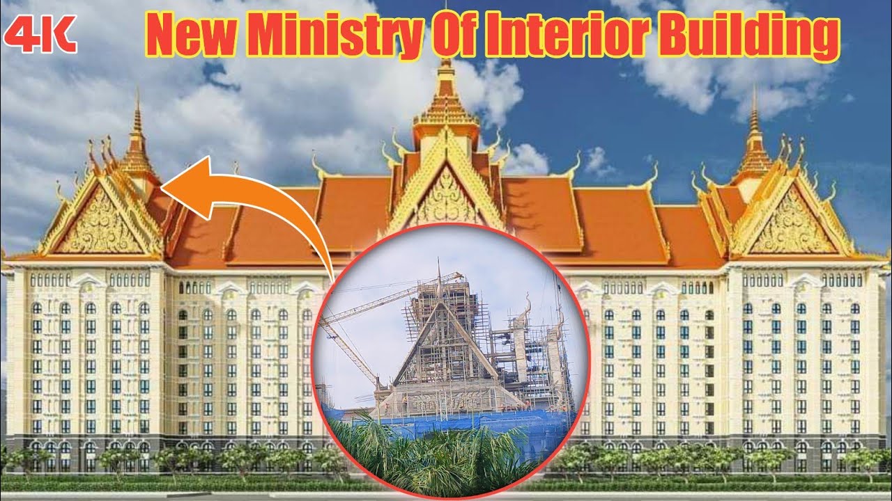 Construction Progress of New Ministry of Interior Building - YouTube