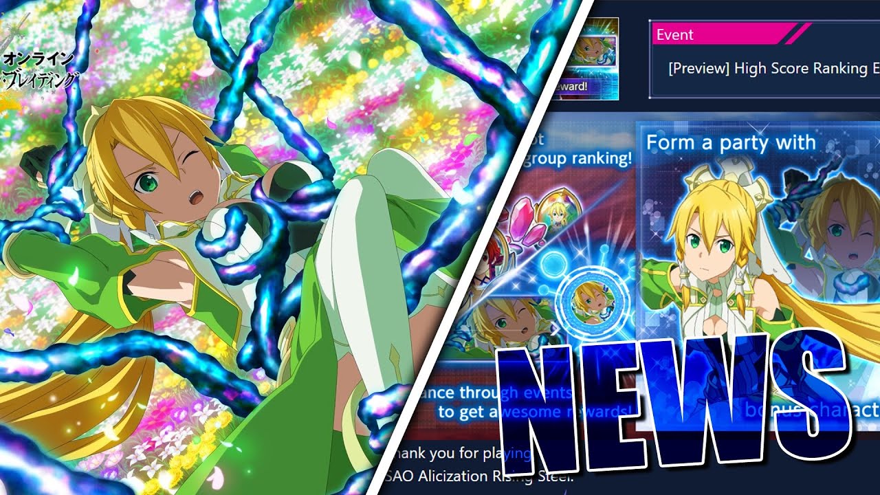 NEW WATER LEAFA... with a very interesting art. | SAO Alicization ...