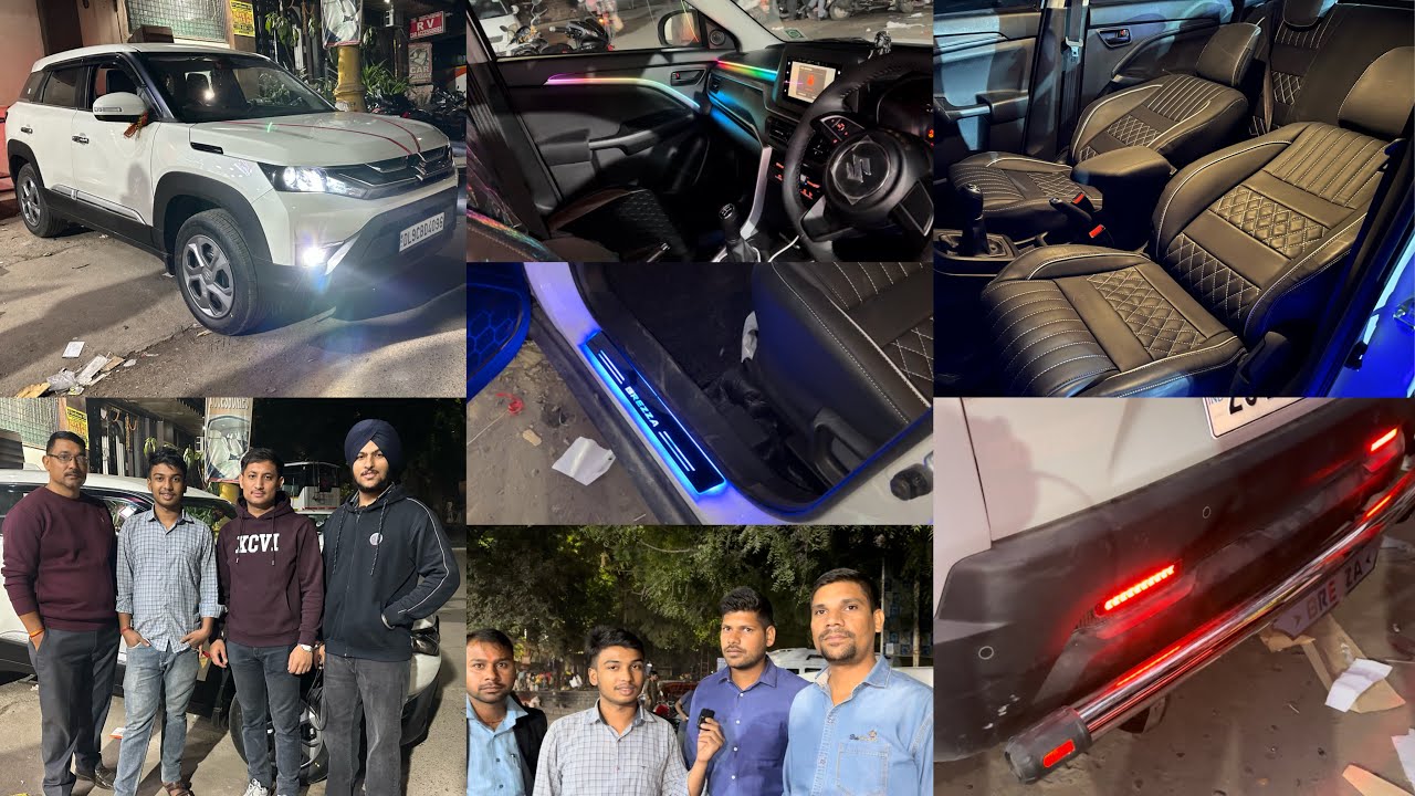 Moradabad से Brezza आई Basic Modified होने - Brezza Modified 2023 ...