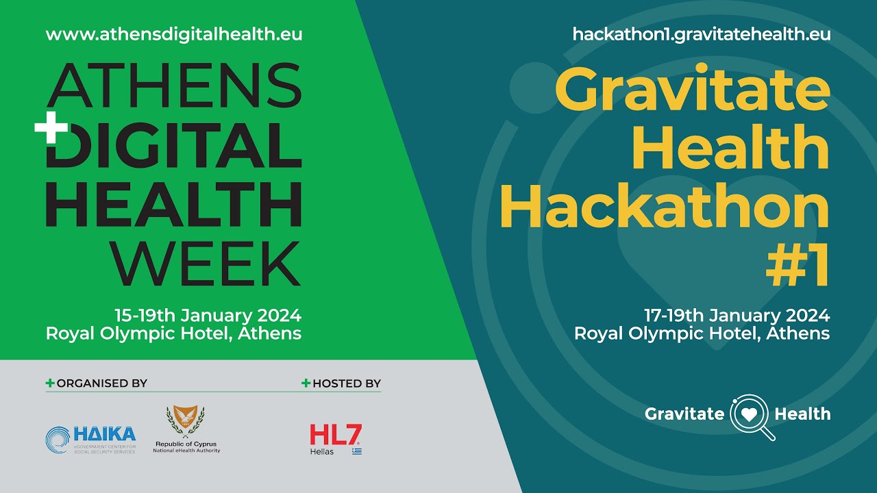 FRIDAY 19.01.2024 " Plenary sessionAthens Digital Health Week Closing ...