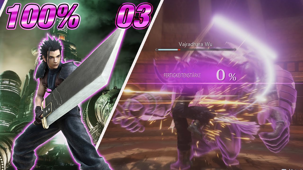 CRISIS CORE 💯 Reunion 03 Die Anti SOLDAT EINHEIT (4K PS5) - YouTube