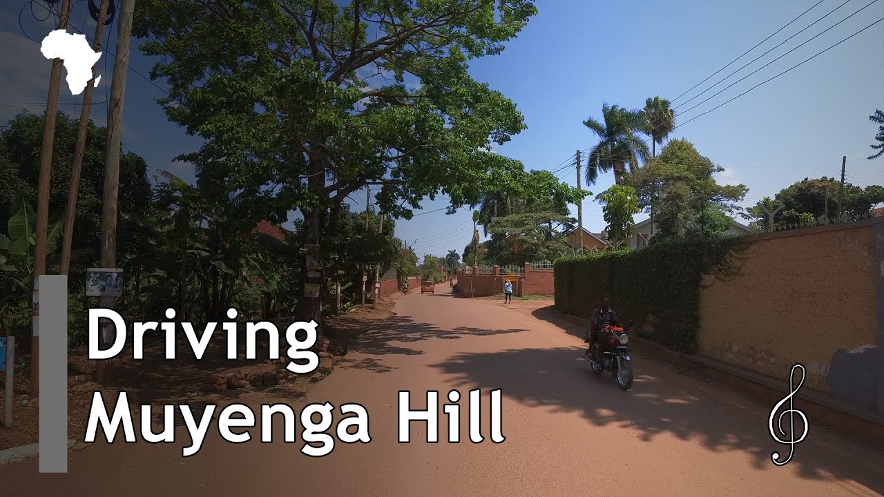 1:00 PM ⛅ Sunny Afternoon drive around Muyenga Hill, a Kampala City ...