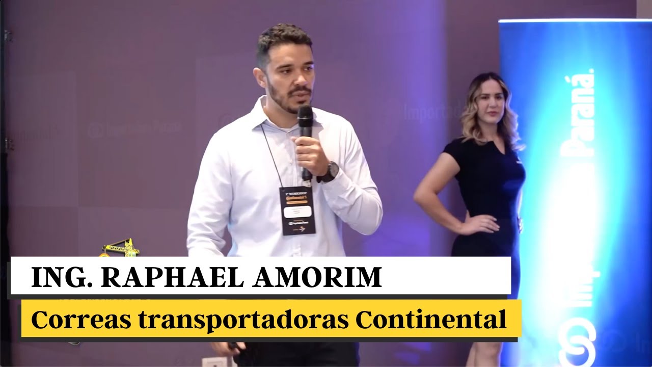 Ing. Raphael Amorim ⎮ Correas transportadoras de la marca Continental - YouTube
