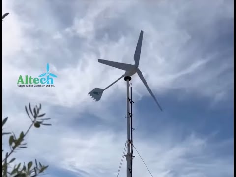Altech Turbine - Boreas 6000 | 6 kW Yatay Rüzgar Türbini