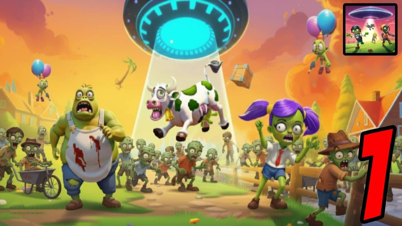 Aliens vs Zombies: Invasion - Gameplay Walkthrough Part 1 - Zombie ...
