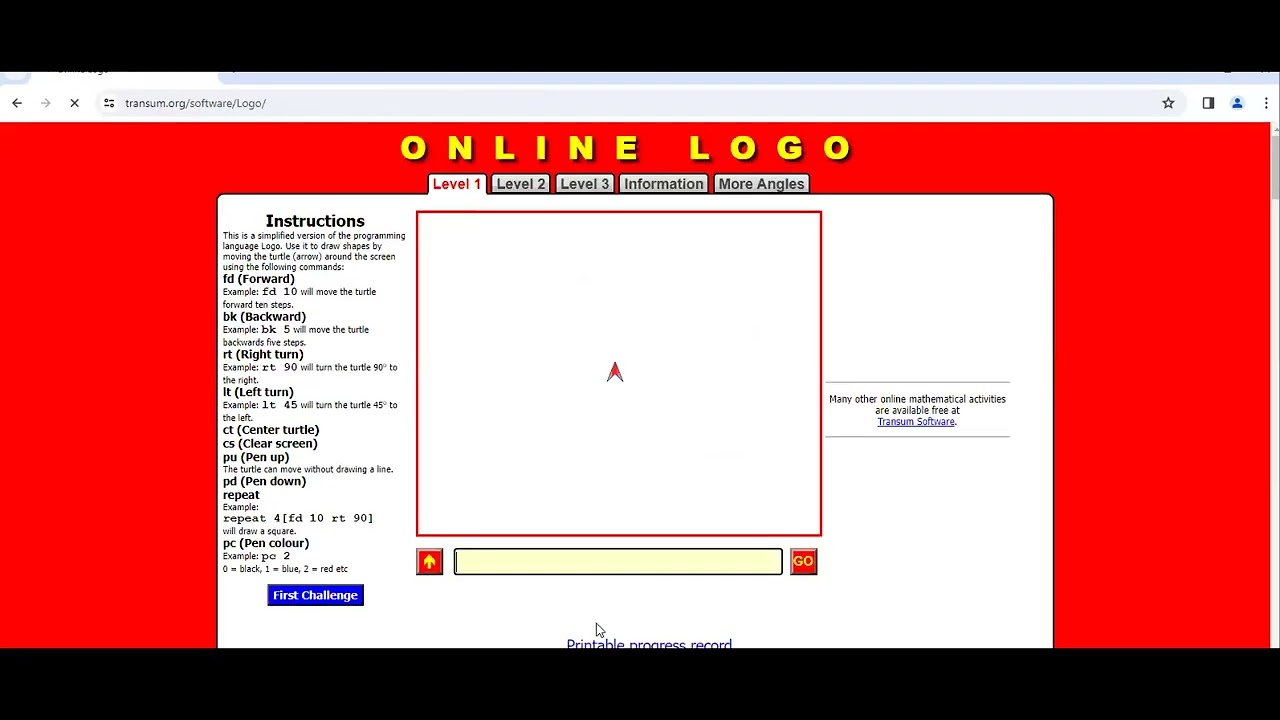 How to use MSWLogo online free #mswlogo #techhowto #programming # ...