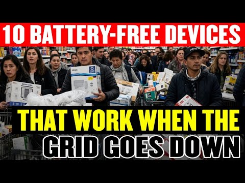 10 Battery-Free Devices That Work When The Grid Goes Down - YouTube