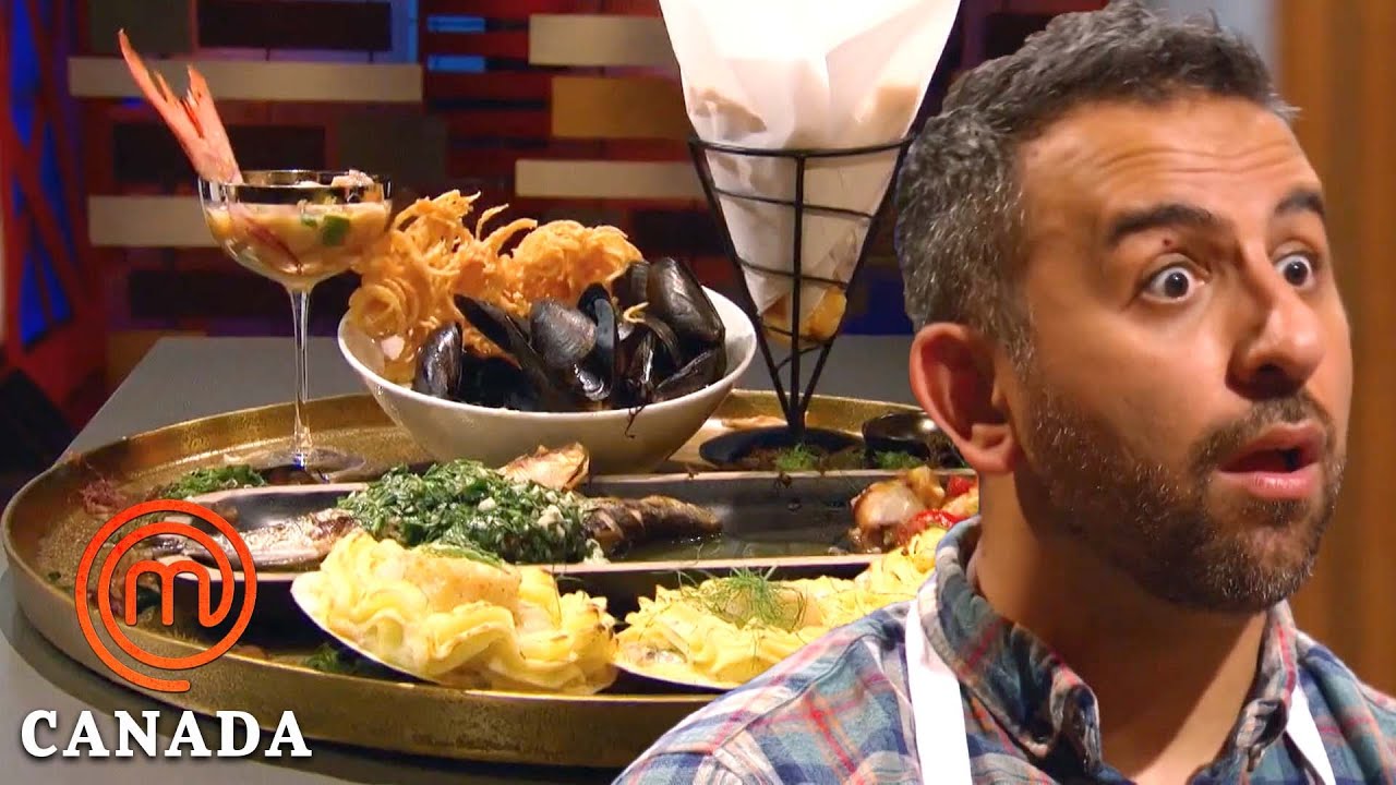 Replicating a Luxurious Seafood Platter | MasterChef Canada ...