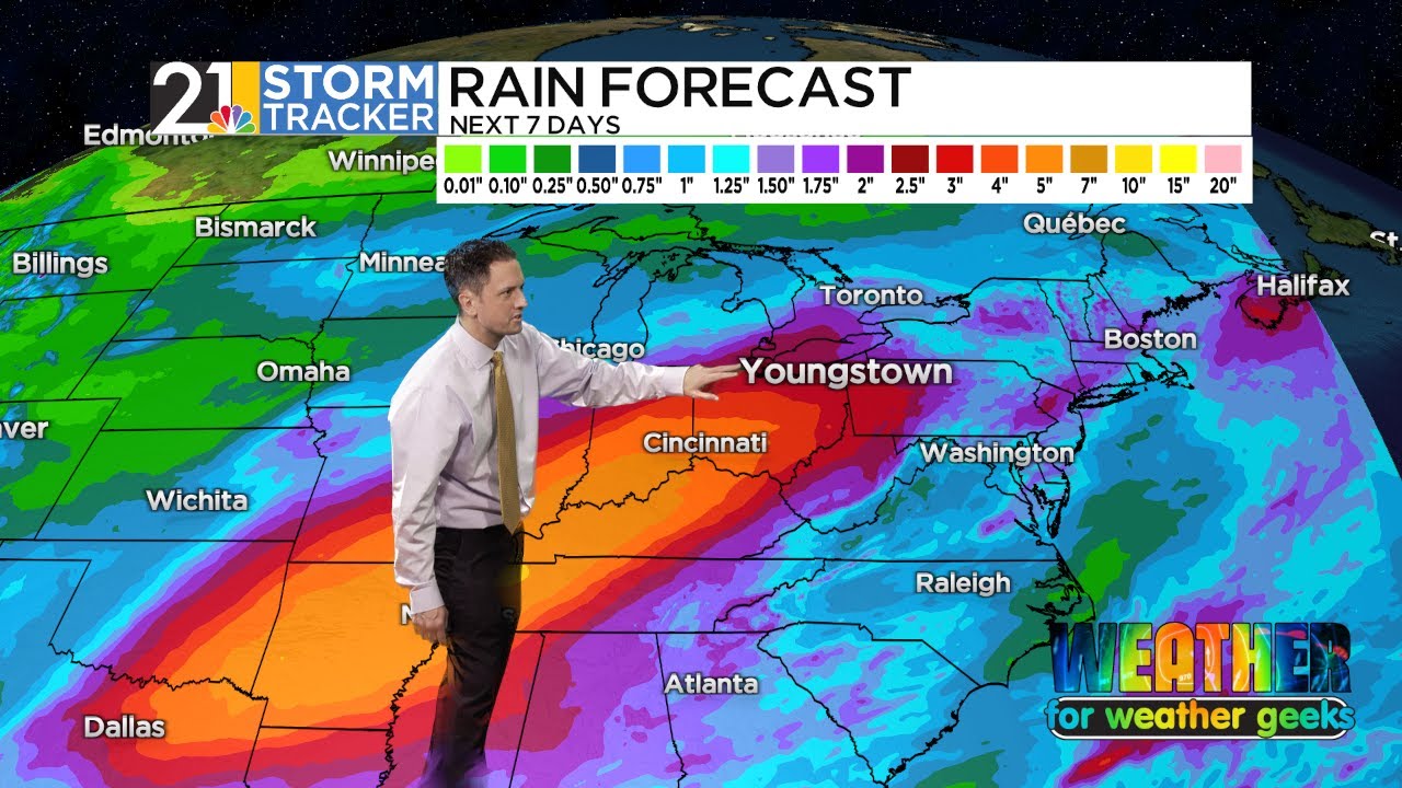 Active Week With Plenty Of Rain Chances; Storms? | Weather For Weather ...