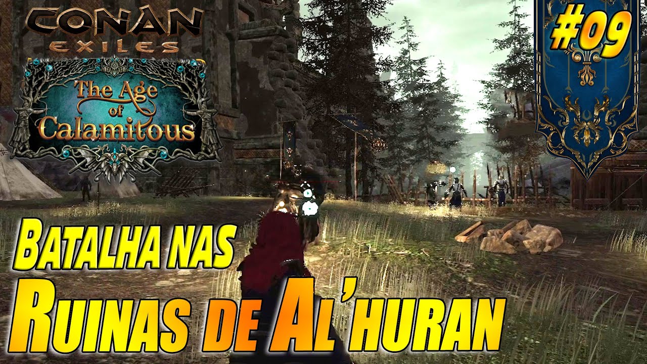 Refúgio nas Ruinas de Al'huran - Conan Exiles: Age of Calamitous - YouTube