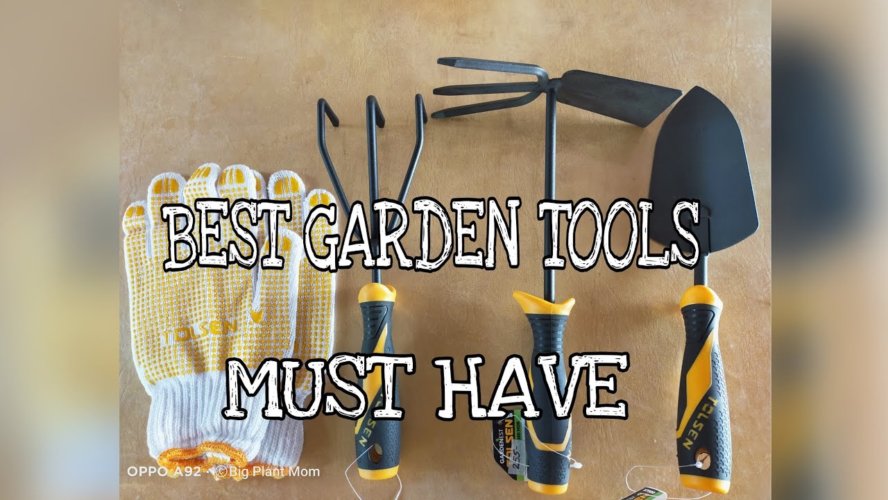 TOLSEN GARDENEST | MUST HAVE GARDEN TOOLS FOR BEGINNERS | Bigplantmom ...