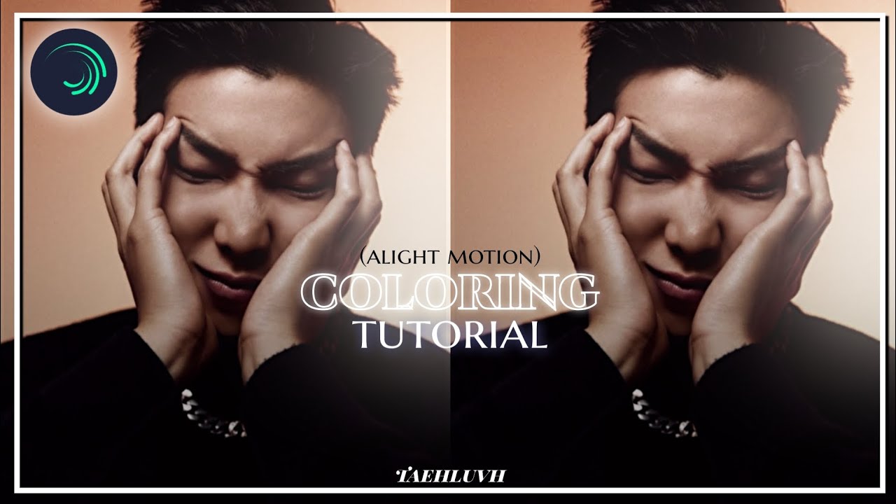 Coloring tutorial (alight motion) - YouTube