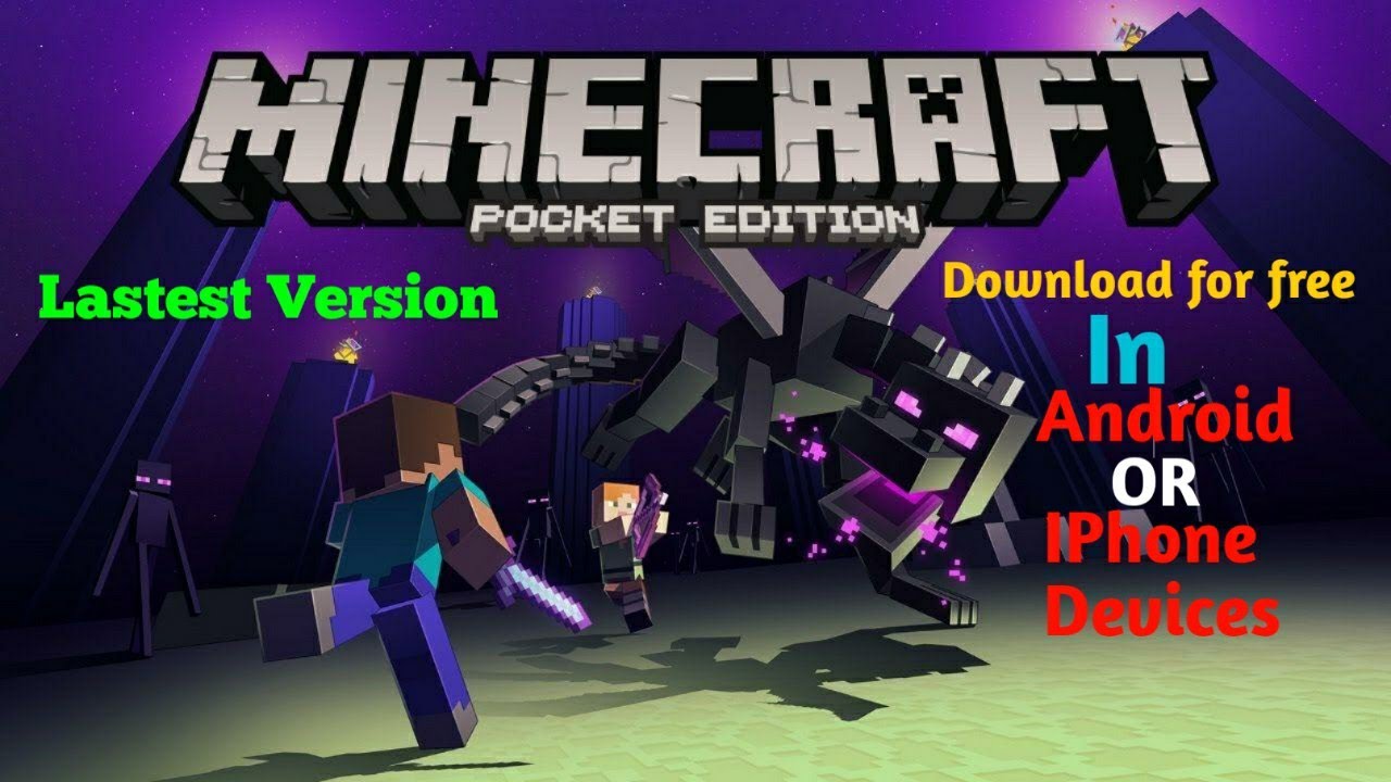 Minecraft pocket edition version download for free in your Android or ...