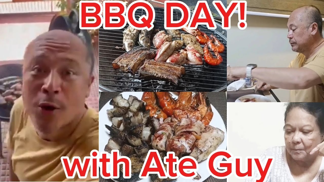 BBQ Day with Ate Guy! - YouTube
