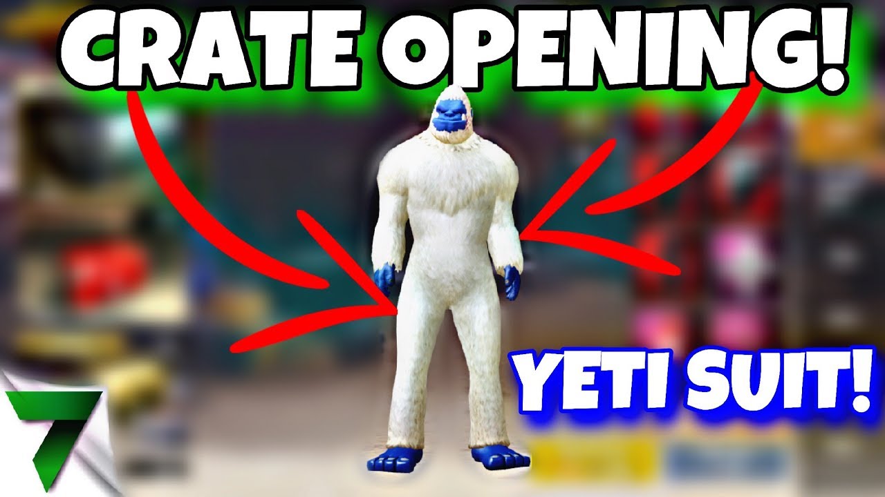 YETI SUIT CRATE OPENING IN PUBG Mobile! - YouTube