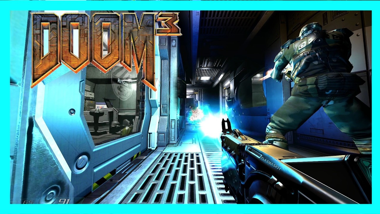 DOOM 3 20th ANNIVERSERY RUN | BOT EDITION | Part 14- Delta 2a+b double ...