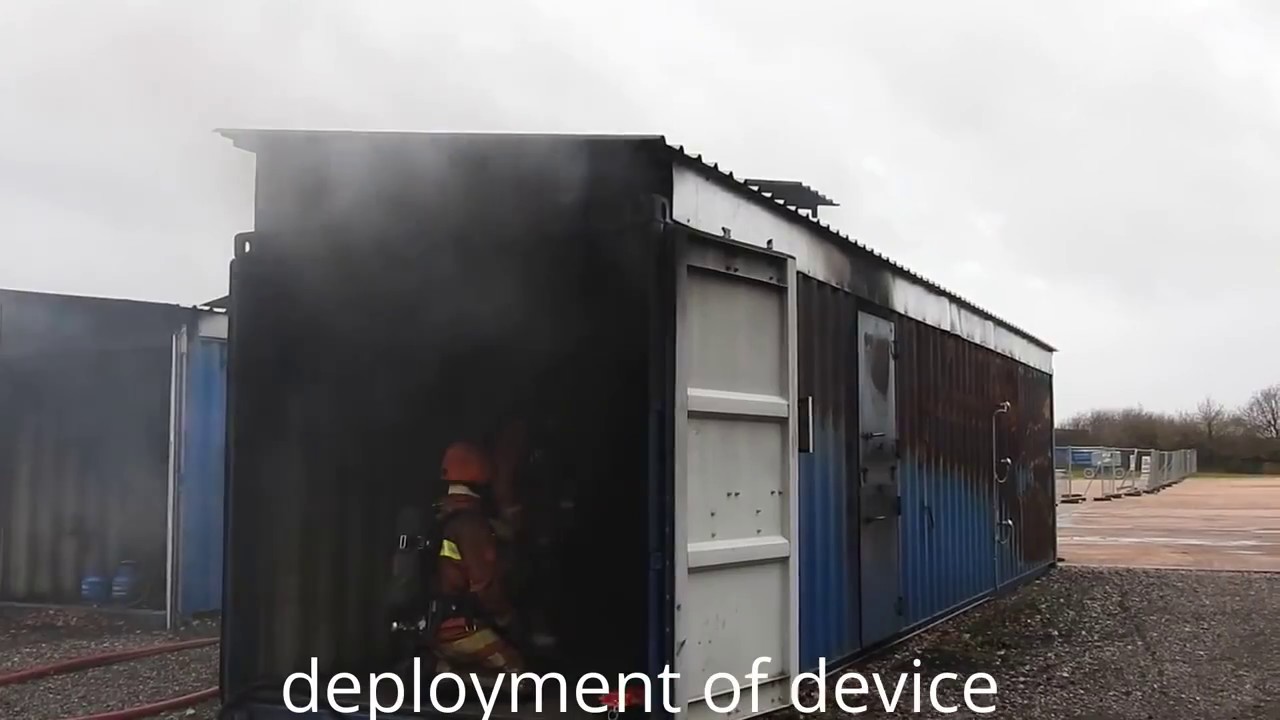 Demo @ Fire college UK - YouTube
