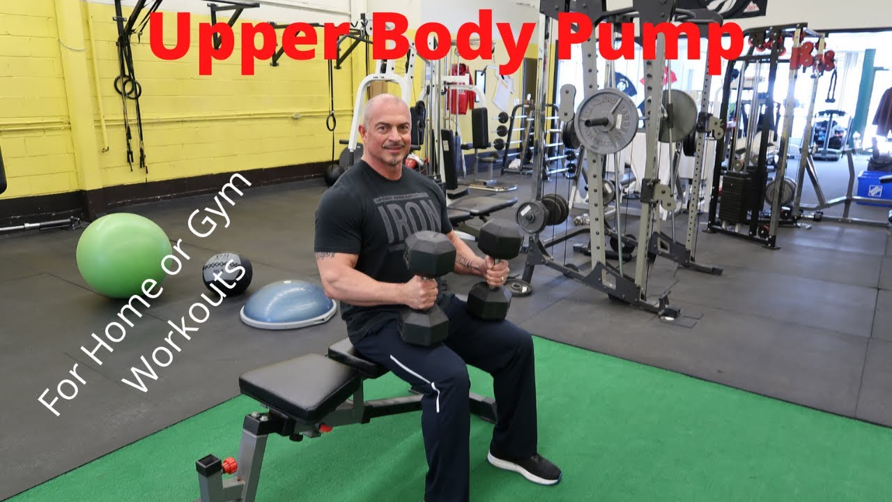 Upper Body Pump! (three different muscle groups) - YouTube