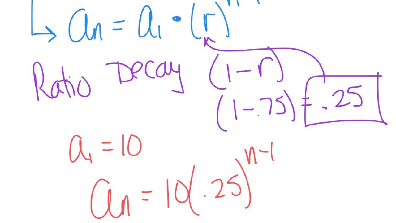 Geometric Series Word Problems YouTube Geometric Series Word Problems YouTube