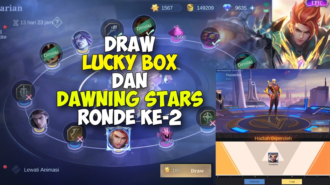 CARA MENDAPATKAN SKIN EPIC CLAUDE MECHA DRAGON EVENT LUCKY BOX & CARA ...