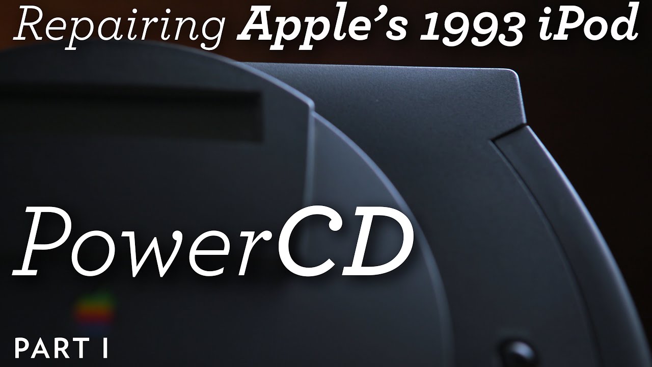 Repairing Apple's First Portable Music Player - PowerCD Part 1 - iiiDIY ...