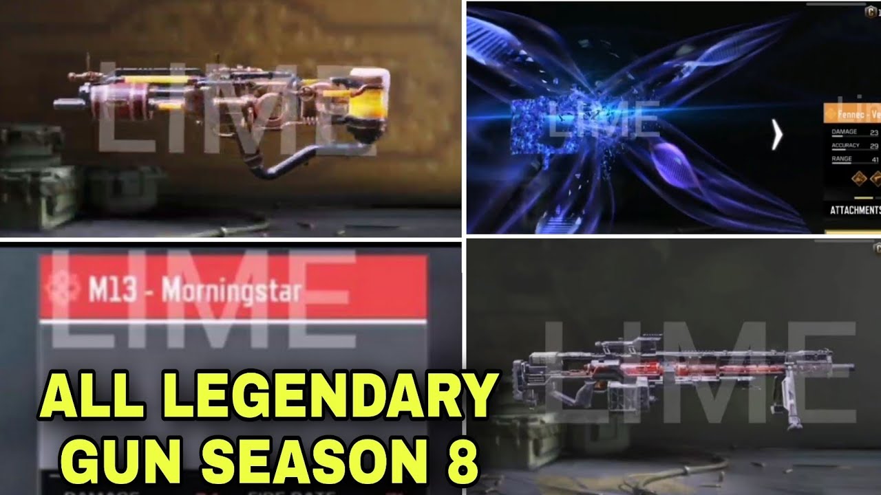 SEASON 8 LUCKY DRAW LEAKS - MYTHIC M13 - LEGENDARY M19-0 GAMEPLAY ...
