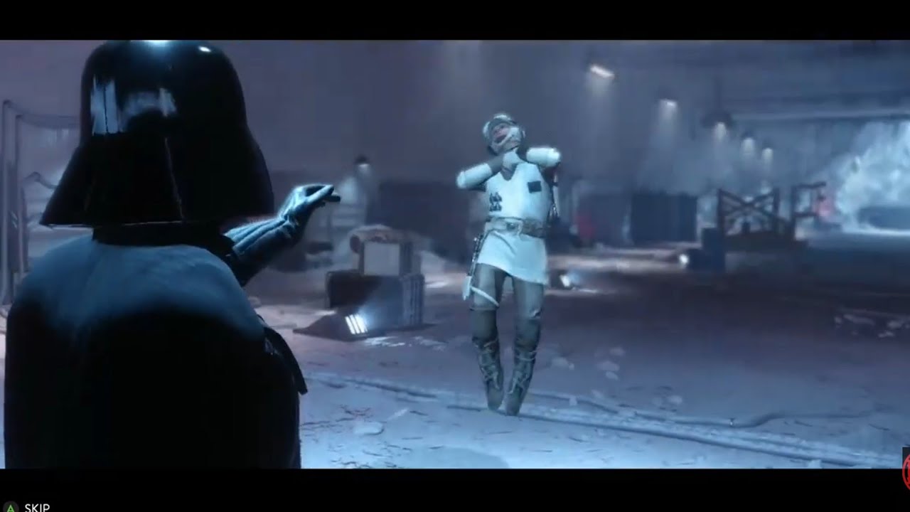 Star Wars Battlefront Lord Vader Gameplay - YouTube