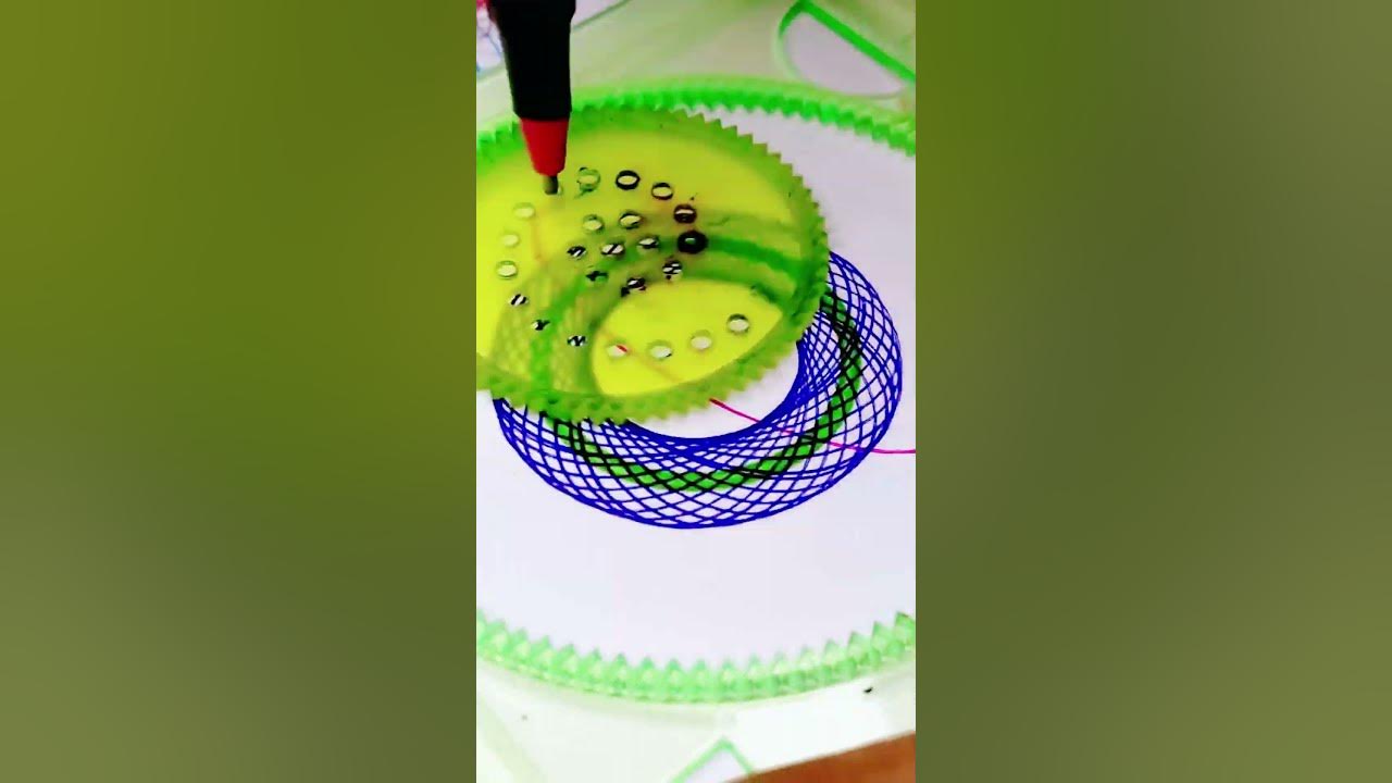 SPIROGRAPH SYMMETRY CHALLENGE! Can You Create Perfect Mirror-Image Art? - YouTube