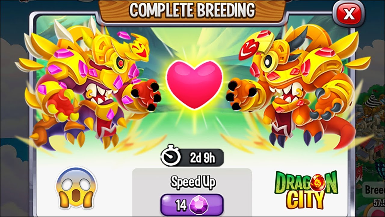 Dragon City: High Treasure Dragon vs Treasure Dragon Skin [EXCLUSIVE ...