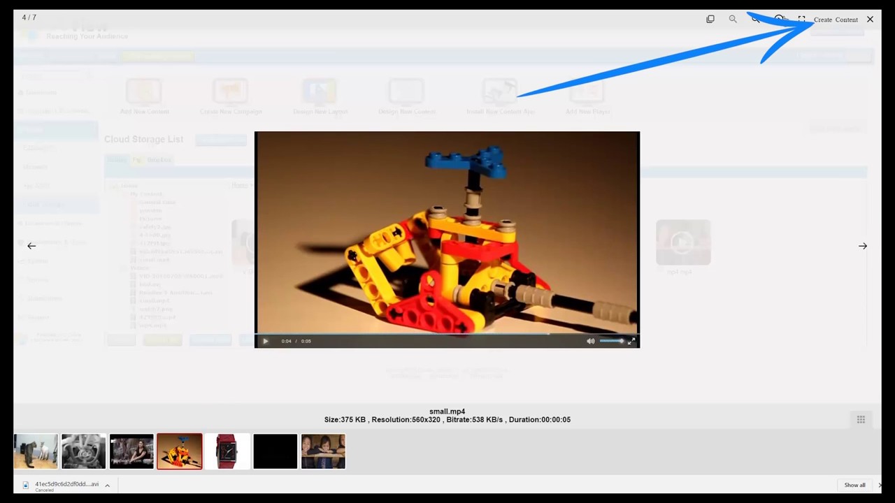 How to use UCView Digital SIgnage Gallery - YouTube
