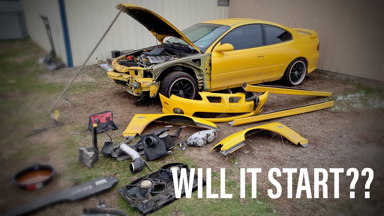 Rebuilding A Totaled And Wrecked Pontiac GTO From IAA (Part 2) - YouTube
