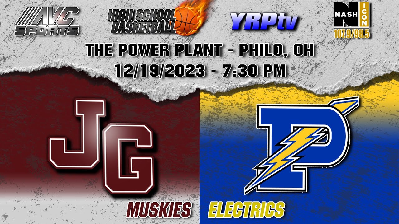 John Glenn Muskies vs Philo Electrics Boys HS Basketball 12.19.2023 ...