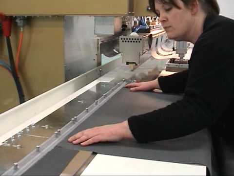 HF welding / RF welding machine Forsstrom TDF - YouTube