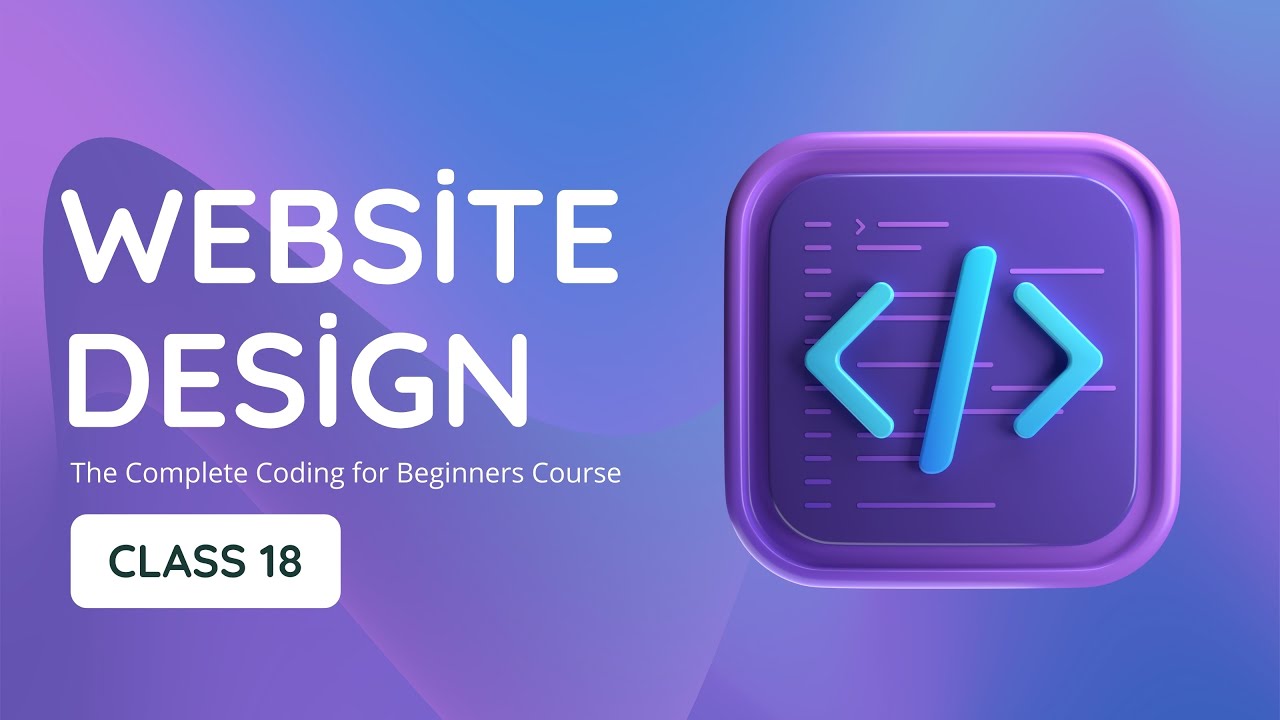 Website Design FREE Course I Class 18 I Free Coding Course In Bangla I ...