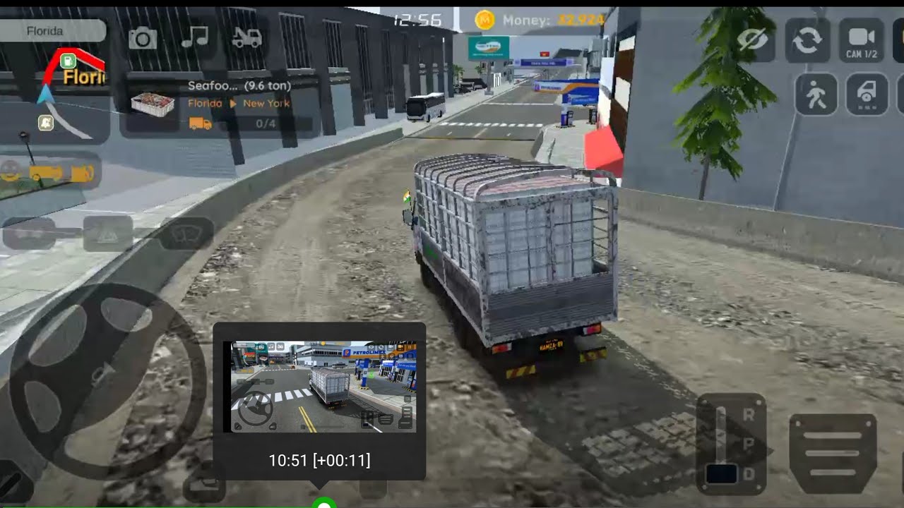 mini Truck driver jop Florida order was to new York - YouTube