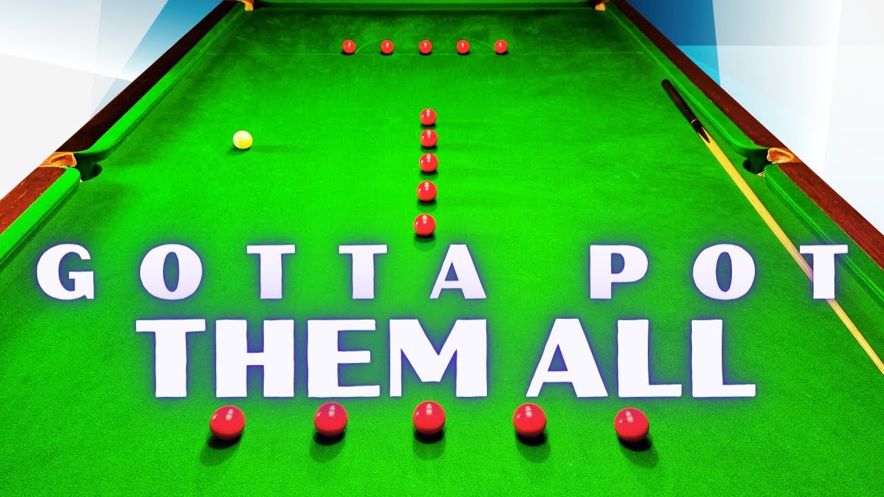 Snooker practice routine I-LINE for beginner and intermediate players ...