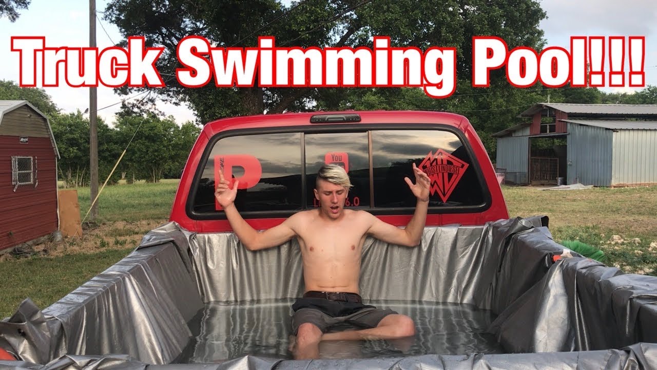 REDNECK SWIMMING POOL!!! - YouTube