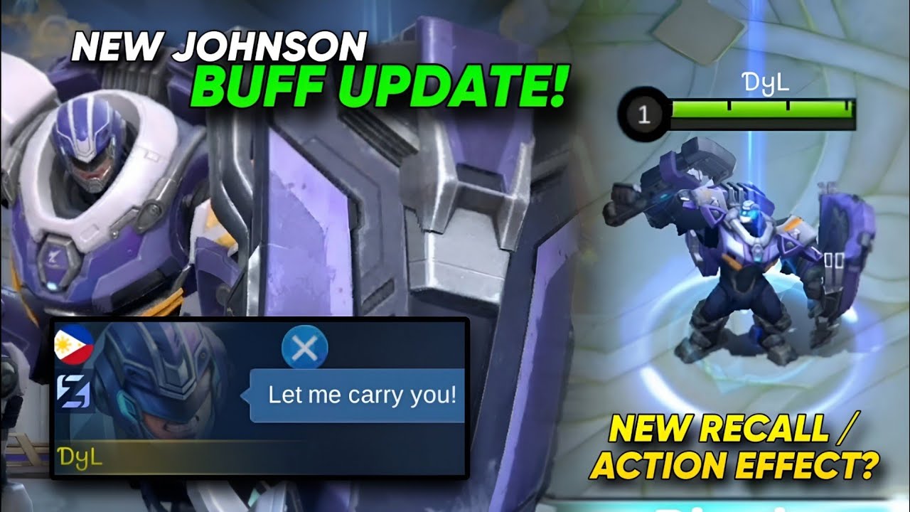 NEW BIG BUFF UPDATE (TANK JOHNSON BUILD GAMEPLAY 2023) - YouTube